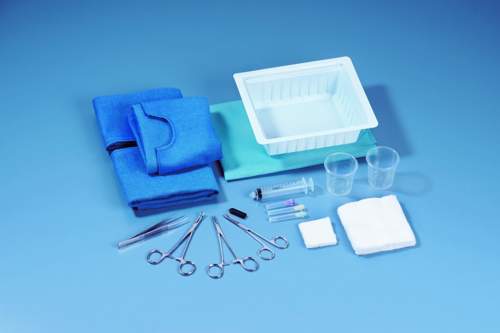 E.R. Laceration Trays – Welcome to Busse Hospital Disposables